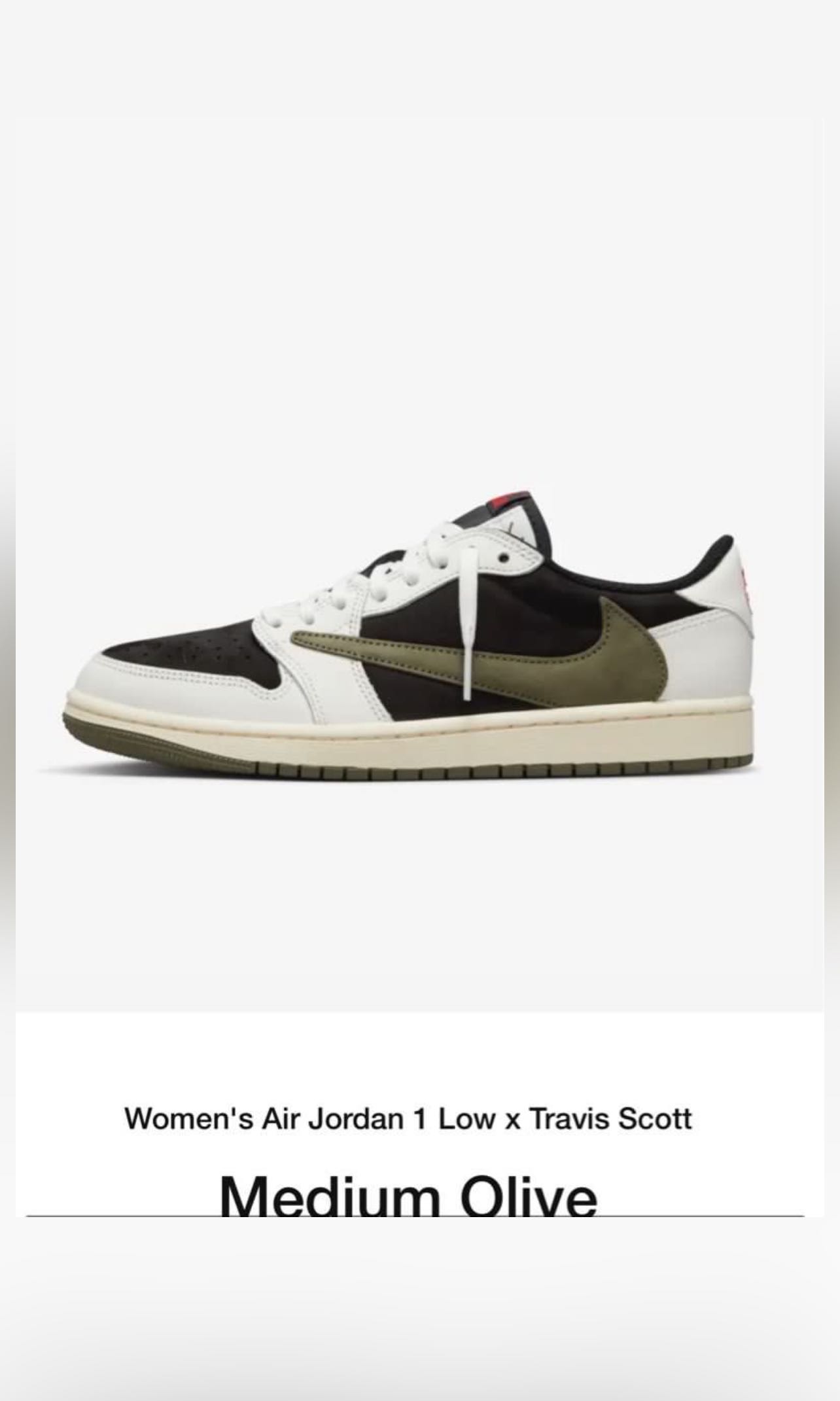 Travis Scott Air Jordan Low, Men's Fashion, Footwear, Sneakers on Carousell