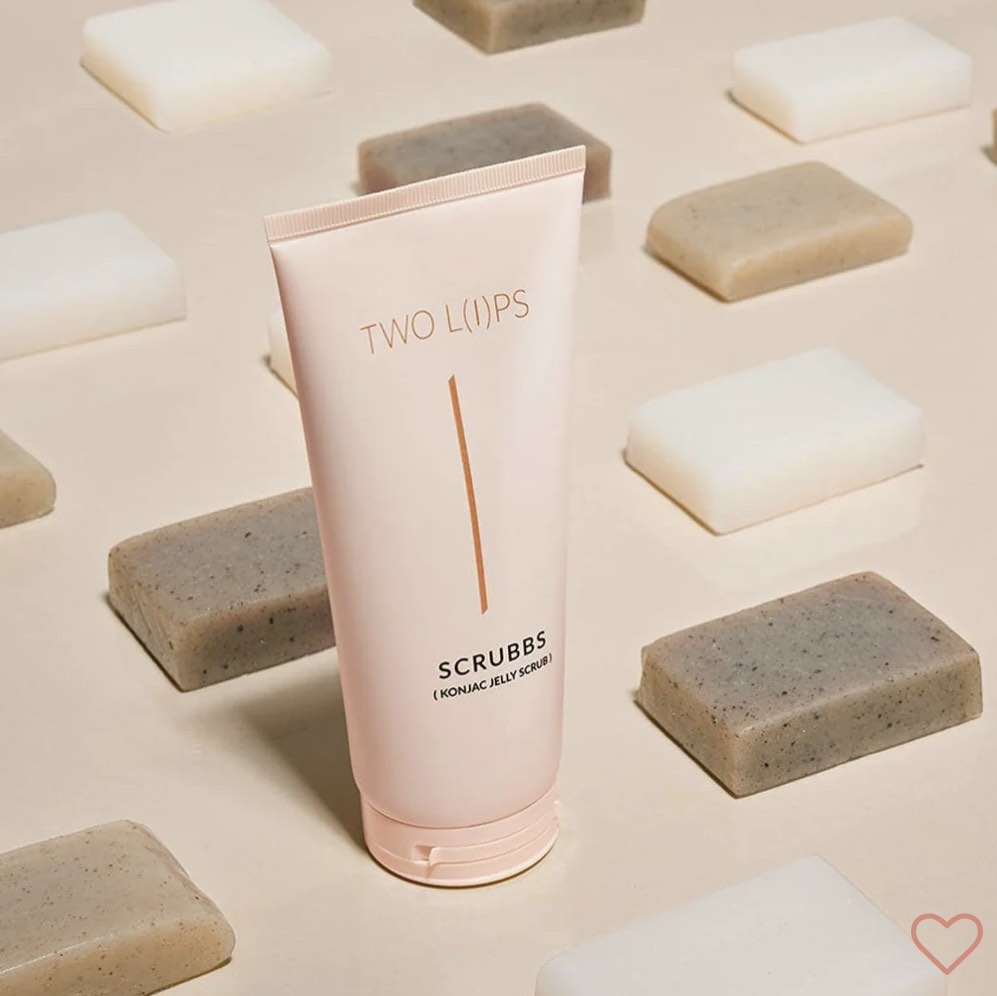 TWO LIPS SCRUBBS Konjac Jelly Scrub 200ml, Beauty & Personal Care, Bath ...