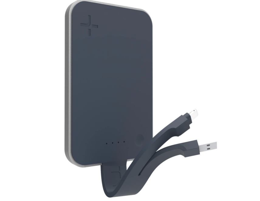 TYLT Flipcard Portable Power Pack, Built in Lightning & USB Cable for ...