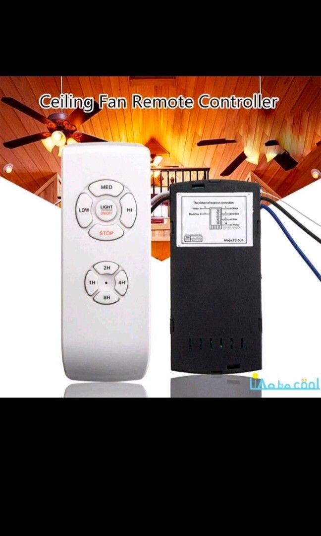 Universal Ceiling Fan Lamp Remote Controller Kit Remote Adjust Speed ...