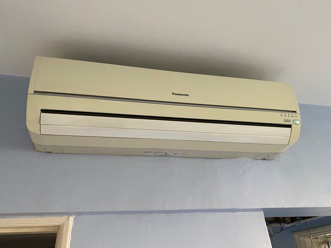 Used Panasonic 2.0HP CU-C18HKH Split Aircon, TV & Home Appliances, Air ...