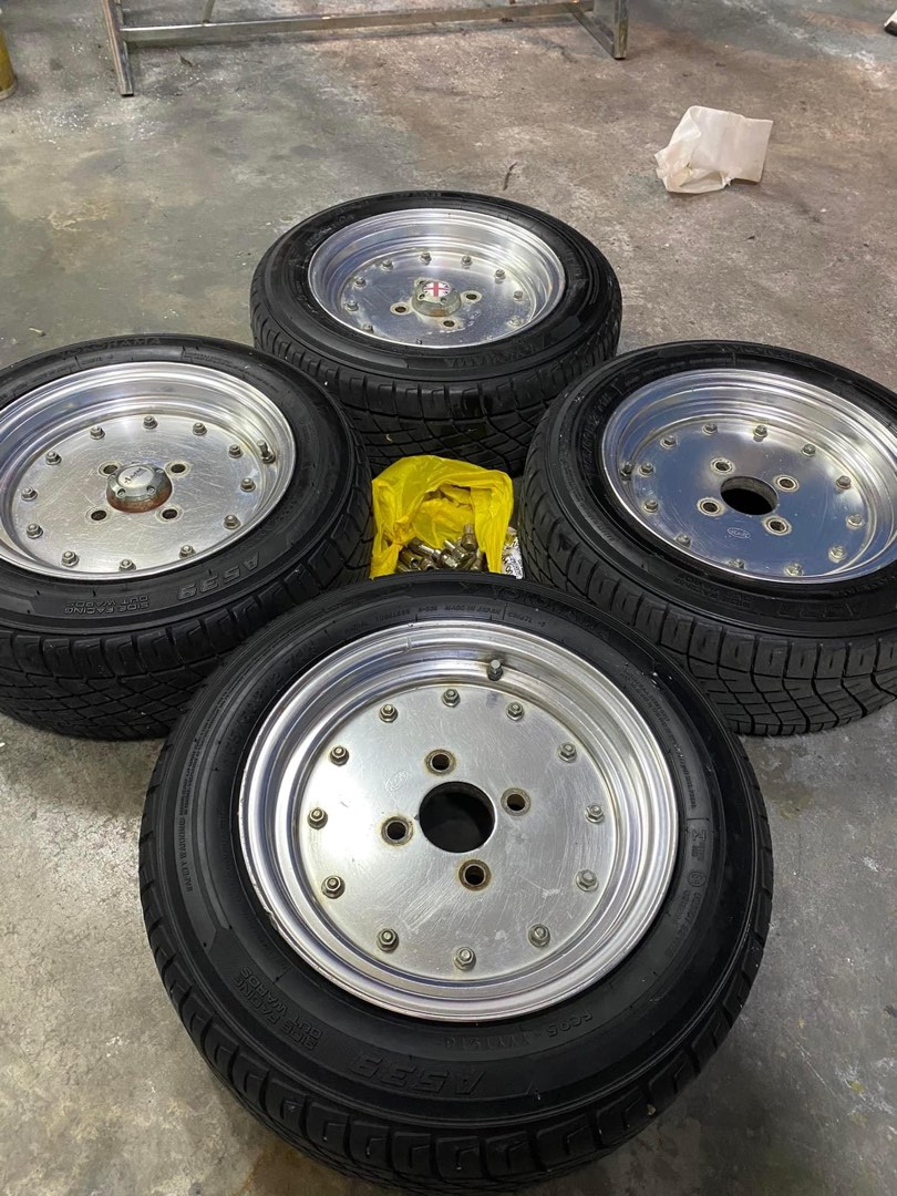 Used SSR MK1 12inch With Yokohama Tyre, Car Accessories, Tyres & Rims ...