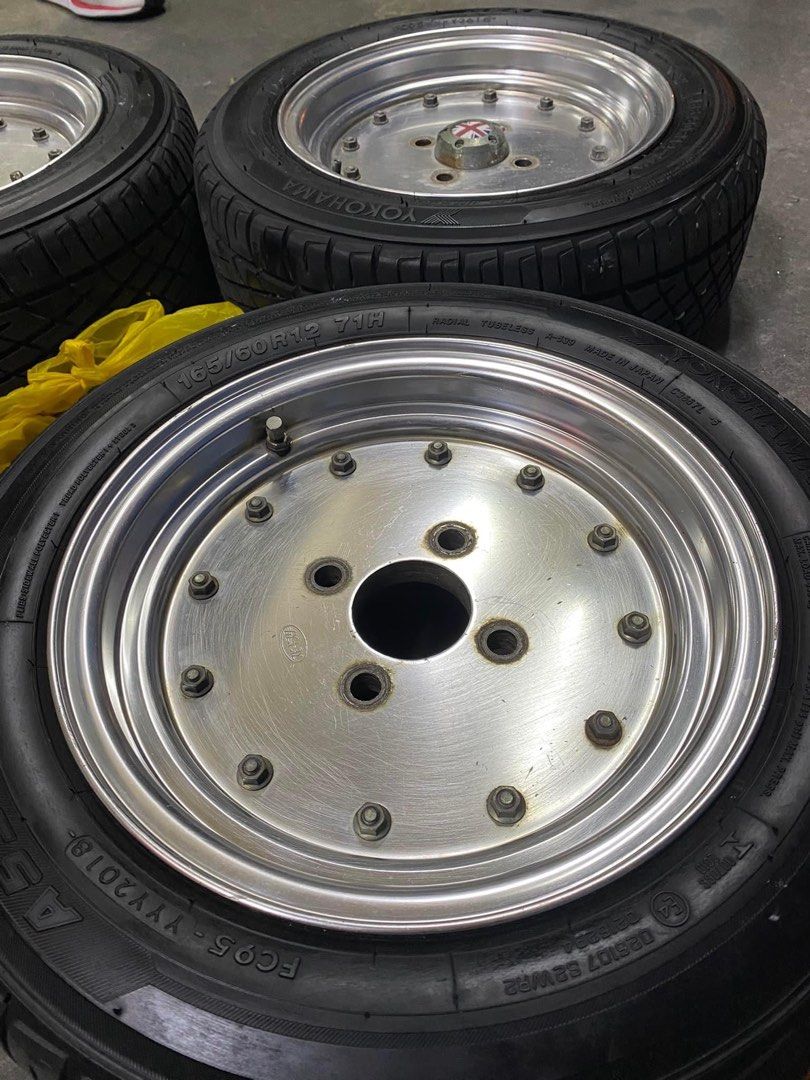 Used SSR MK1 12inch With Yokohama Tyre, Car Accessories, Tyres & Rims ...