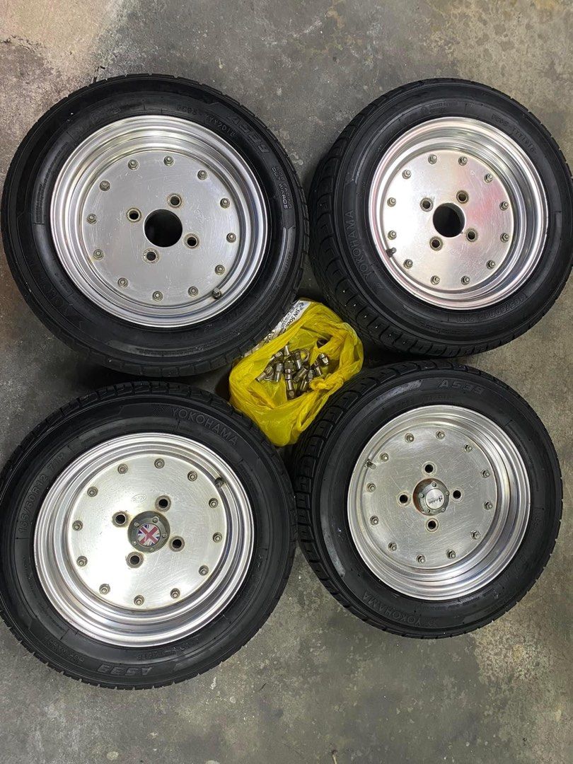 Used SSR MK1 12inch With Yokohama Tyre, Car Accessories, Tyres & Rims ...
