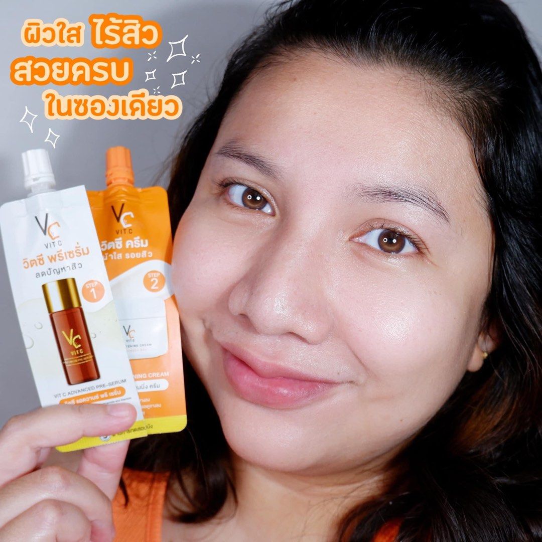 VC Vit C Advanced Pre Serum (2in1 sachet), Beauty & Personal Care, Face ...