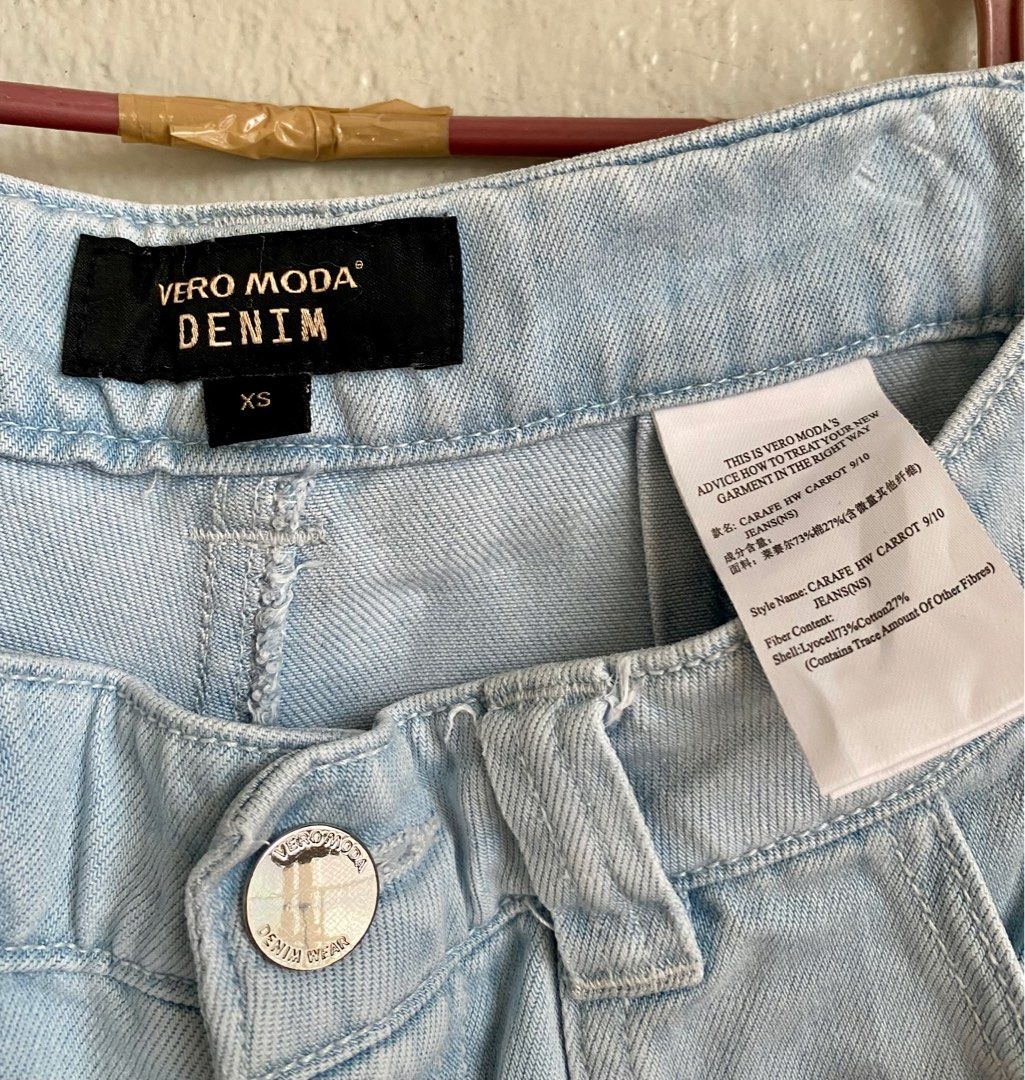 Vera Moda Light Blue Cargo Pants Original on Carousell