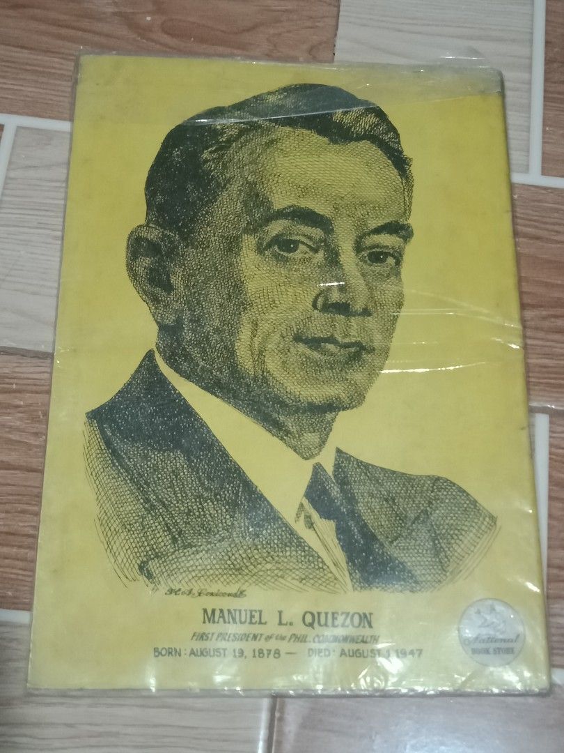 VINTAGE FILIPINO HEROES SERIES KOMIKS MANUEL L. QUEZON "THE FATHER OF ...