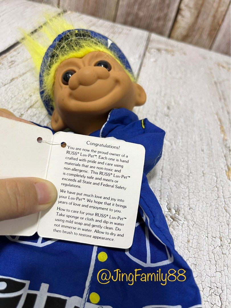 Vintage Troll Doll Hand Puppet, Hobbies & Toys, Collectibles ...