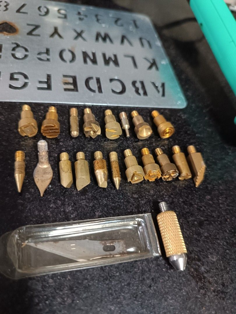 Wood burning tools ; Pyrography tools, Hobbies & Toys, Stationary ...