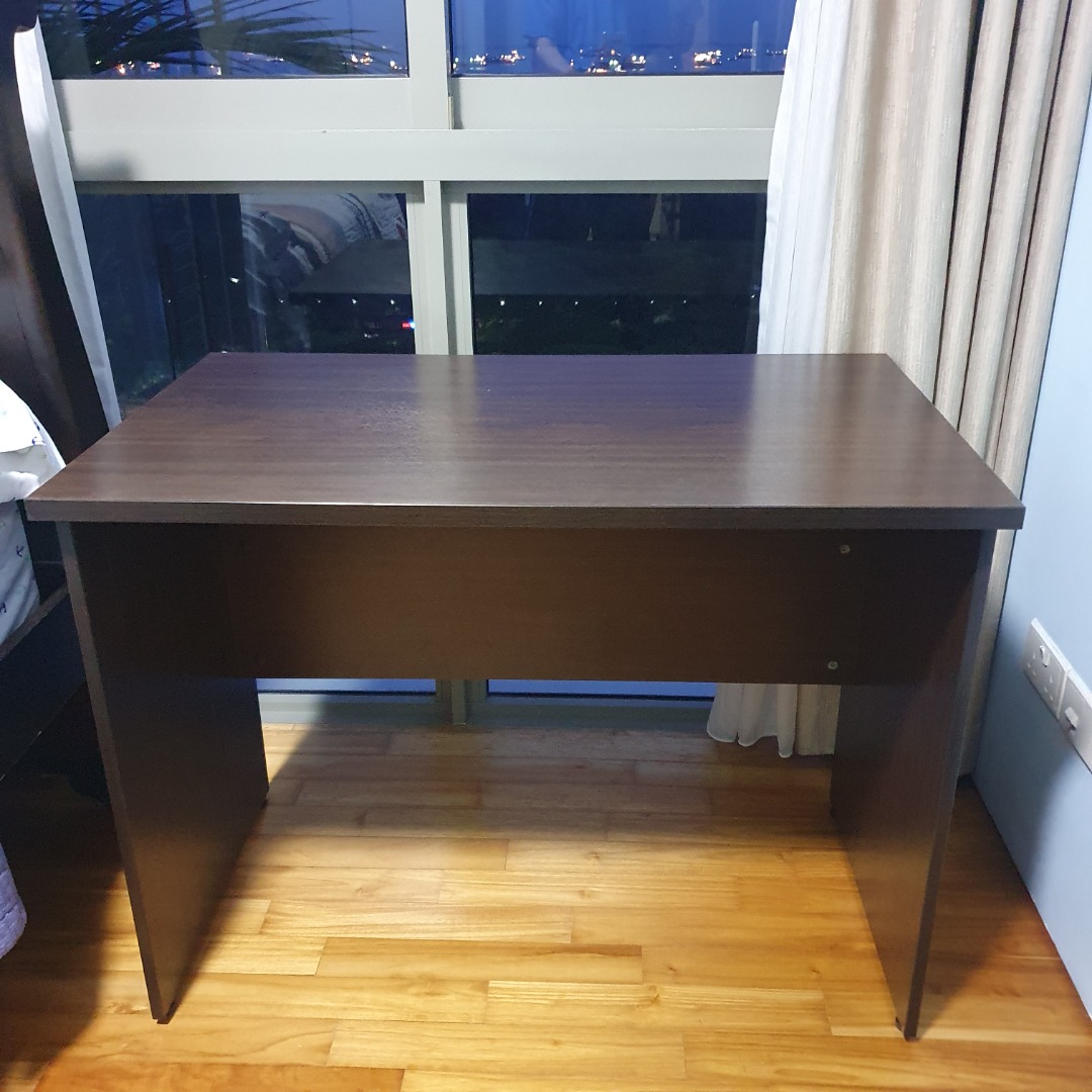 Wood study table (office desk) from vhive, Furniture & Home Living, Furniture, Tables & Sets on ...