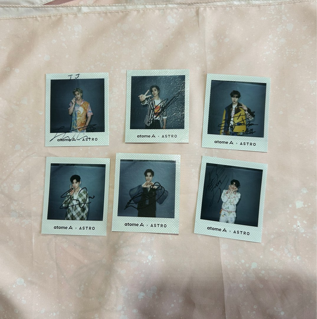 wts lfb astro x atome polaroids and standees, Hobbies & Toys ...