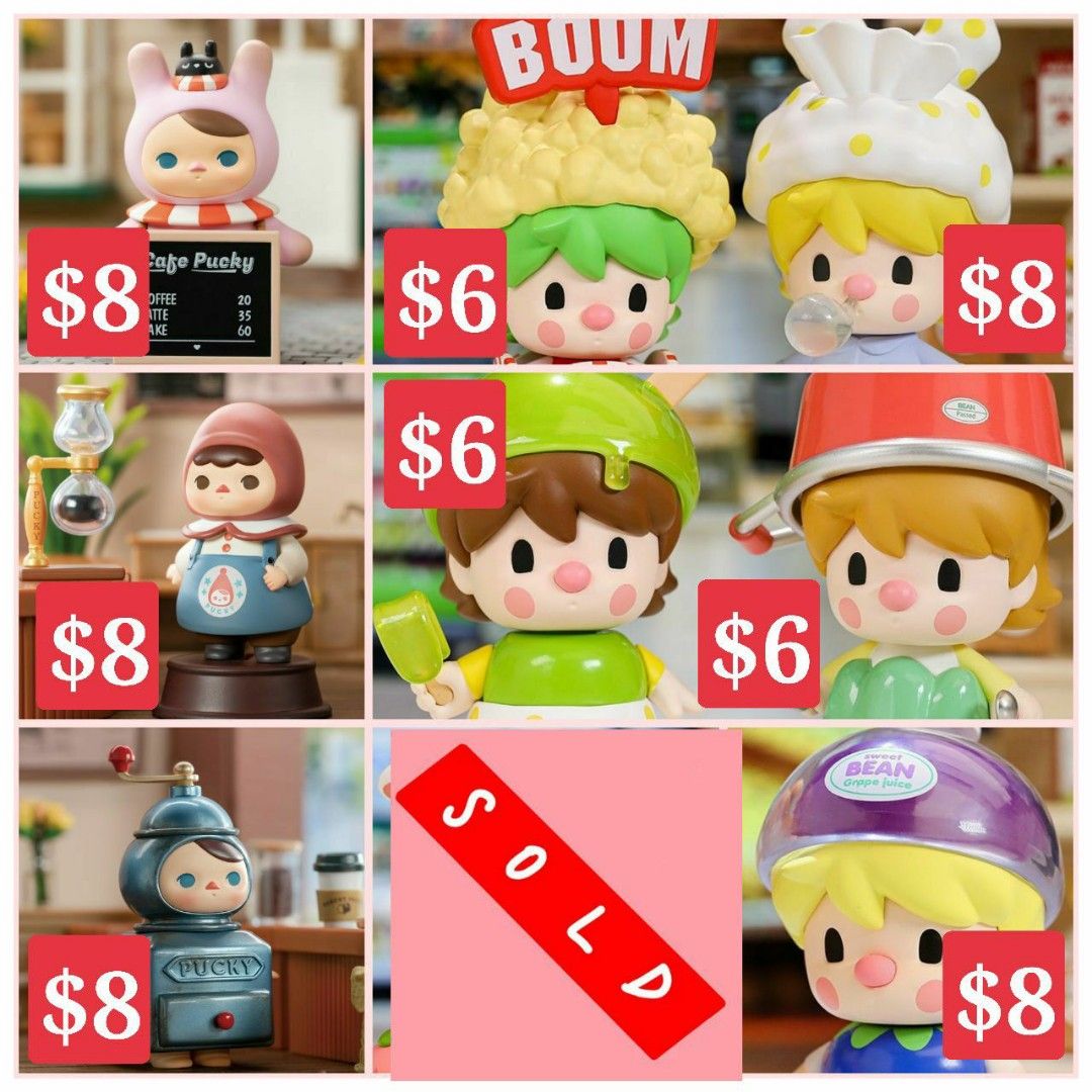 (GROUP C ITEMS) WTS: Popmart Conjuring Dimoo Aquarium Jurassic ...