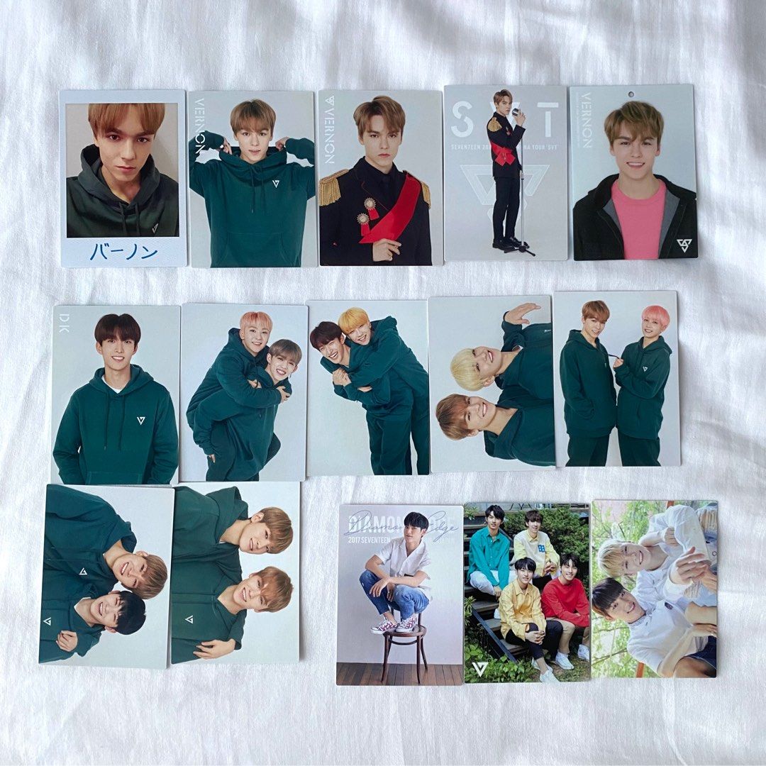 WTS Seventeen svt Diamond edge arena tour trading cards, Hobbies & Toys ...