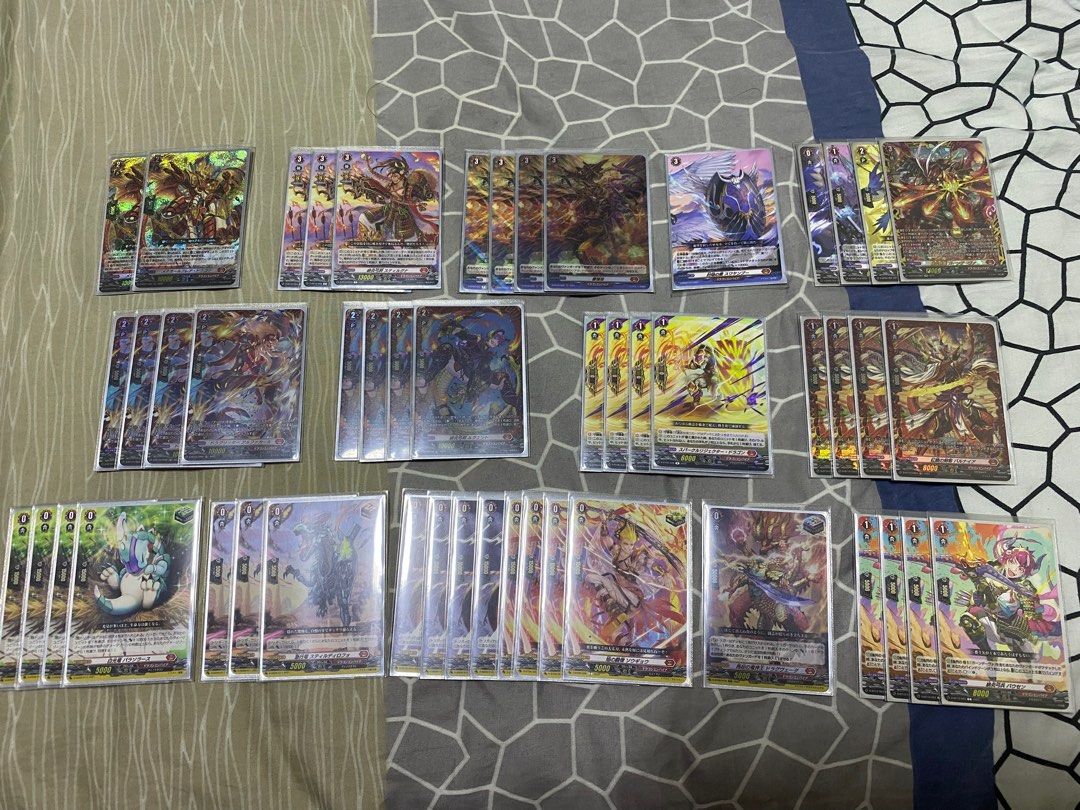 WTS Vanguard Overdress Dragon Empire Ghandiva High Rare Deck, Hobbies ...