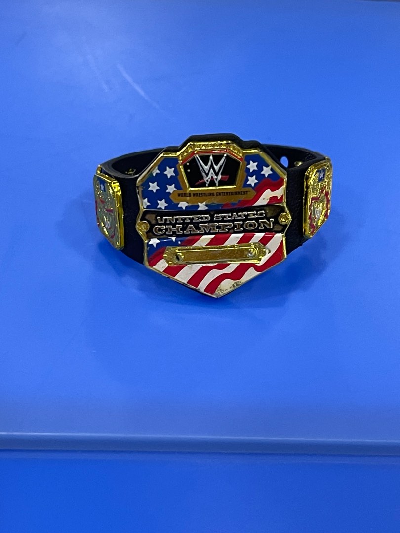 WWE Mattel Figure Belt United States Championship Belt, Hobbies & Toys ...