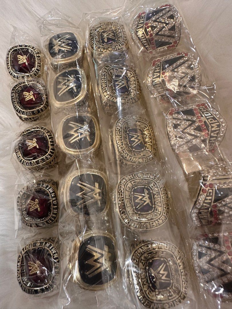 WWE WWF WRESTLING HALL OF FAME RING, Men's Fashion, Watches ...