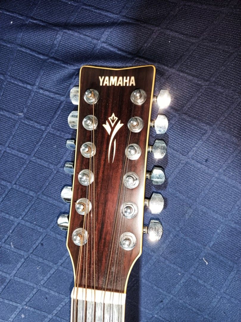 Yamaha acoustic guitar 12strings solid top on Carousell