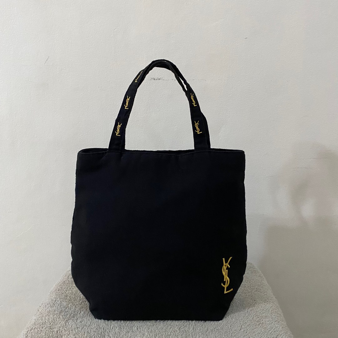 Yves Saint Laurent canvas Tote Bag, Women's Fashion, Bags & Wallets ...