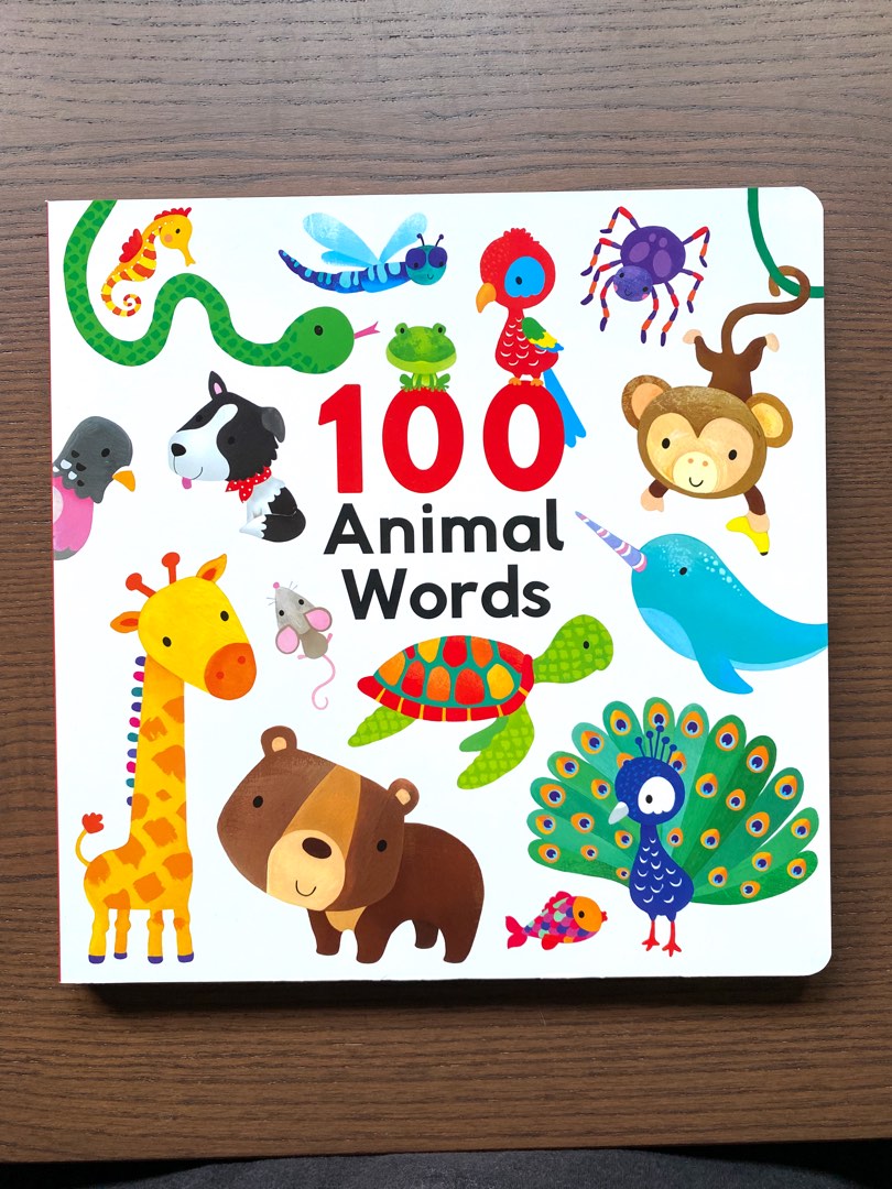 100 Animal Words, Hobbies & Toys, Books & Magazines, Children's Books ...