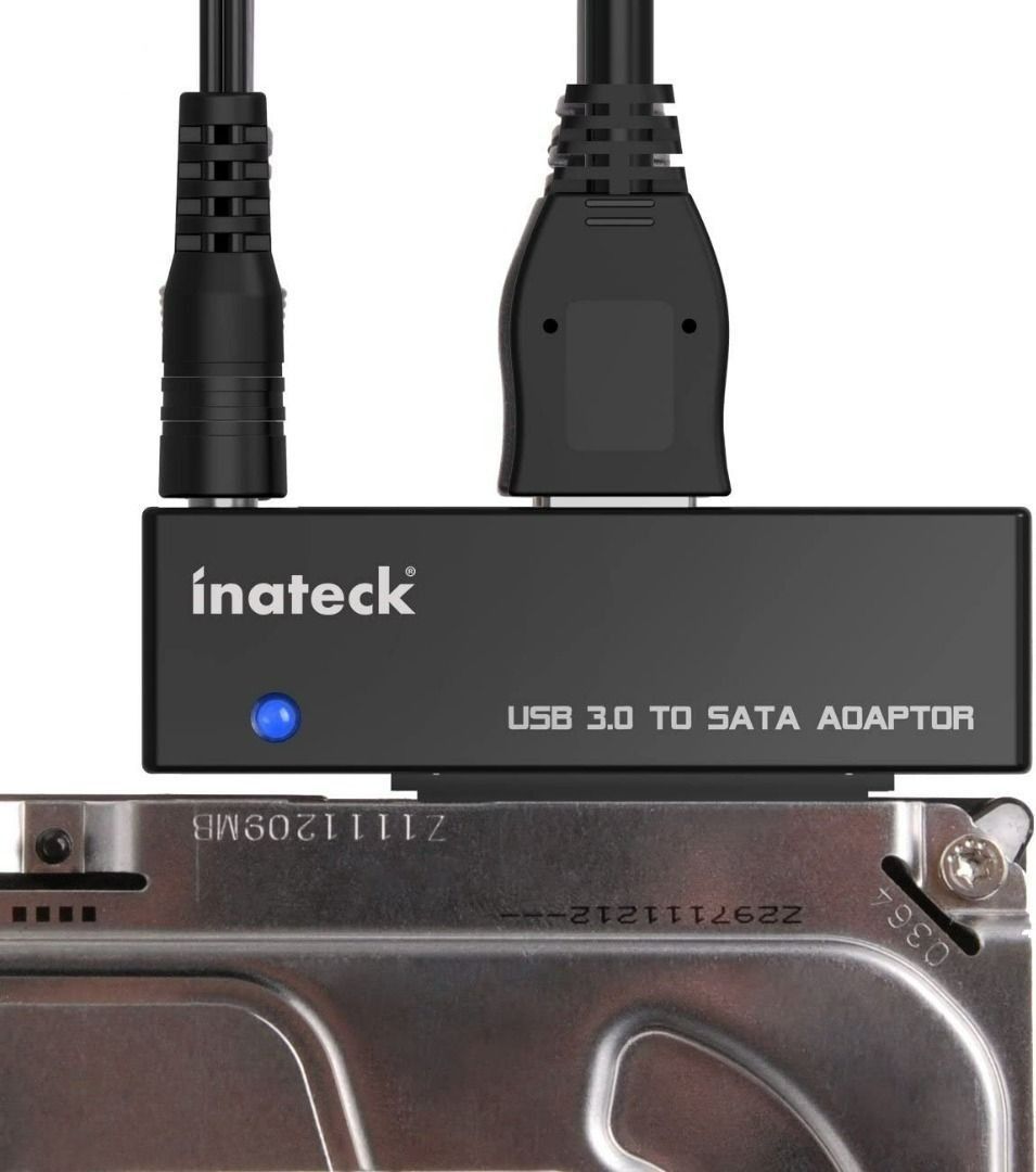 [1317A] Inateck USB 3.0 to SATA III Hard Drive Adapter Converter for 2. ...