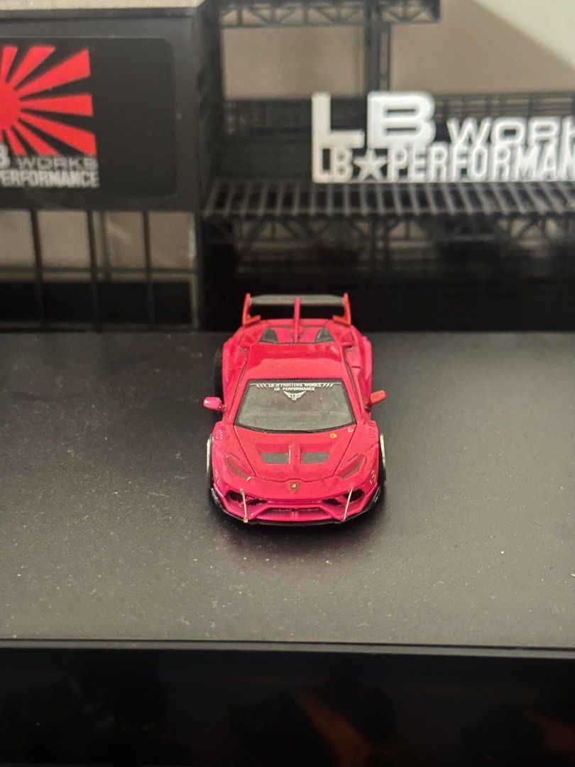 1/64 Mini Gt and figure blackpink Lamborghini custom car , Hobbies ...