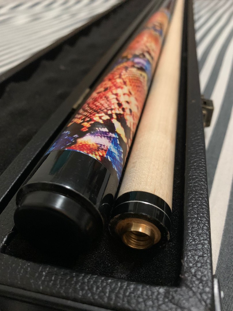 Rainbow Boa 2in1 Break + Jump 14mm weighted pool cue, Sports Equipment ...