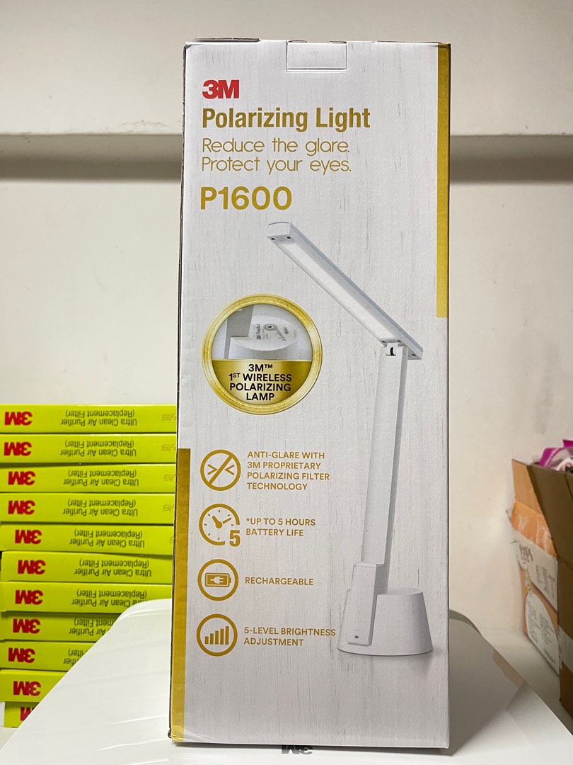 3m Eye Protection Desk Lamp, Furniture & Home Living, Lighting & Fans ...