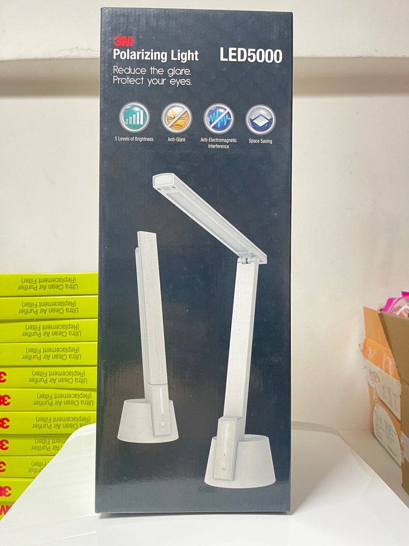 3m Eye Protection Desk Lamp, Furniture & Home Living, Lighting & Fans ...