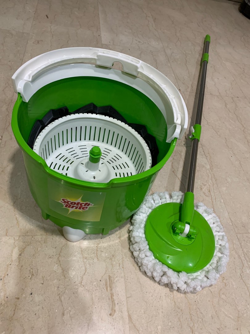 3M spin mop, Furniture & Home Living, Cleaning & Homecare Supplies ...