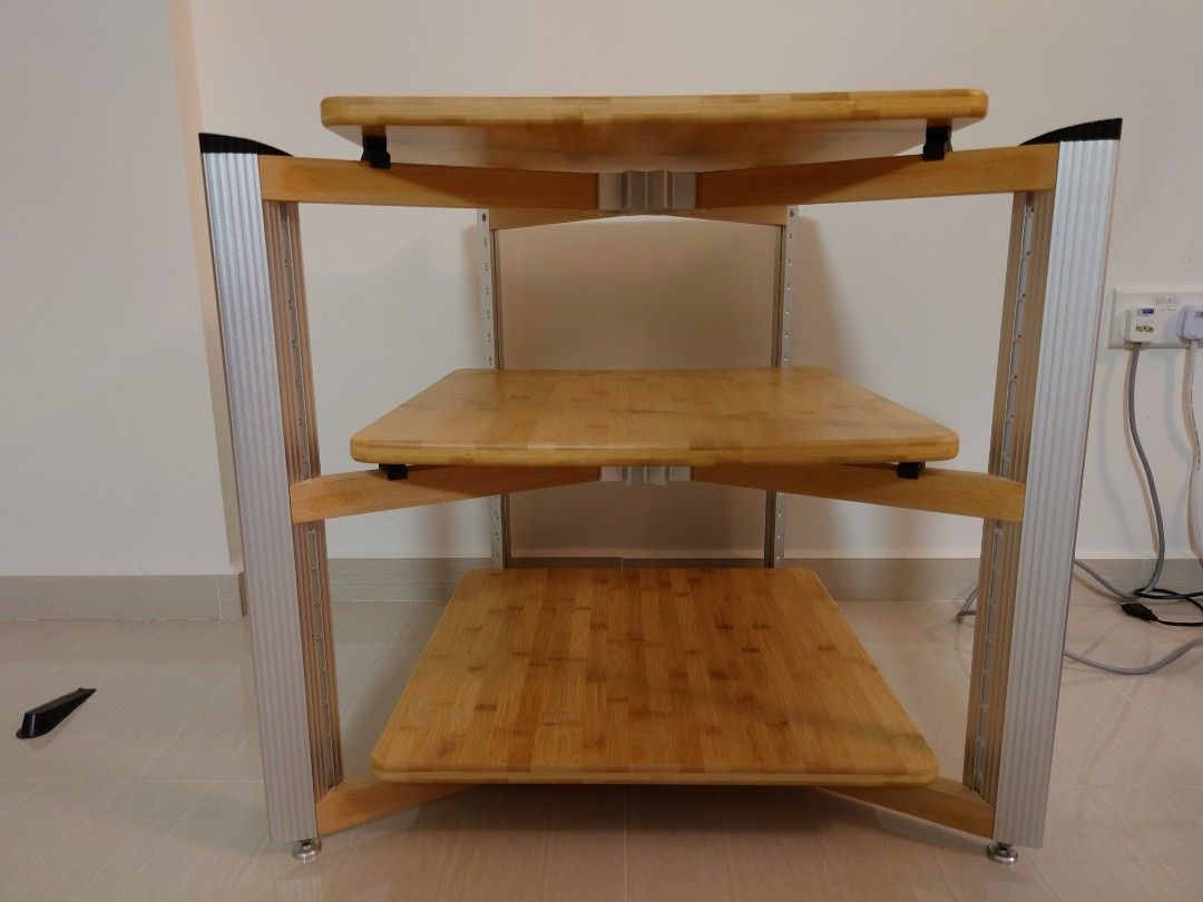 3-Tier Hifi Rack, Audio, Other Audio Equipment on Carousell