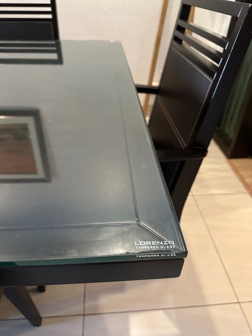 8 seater Lorenzo Dining Table and chairs, Furniture & Home Living ...