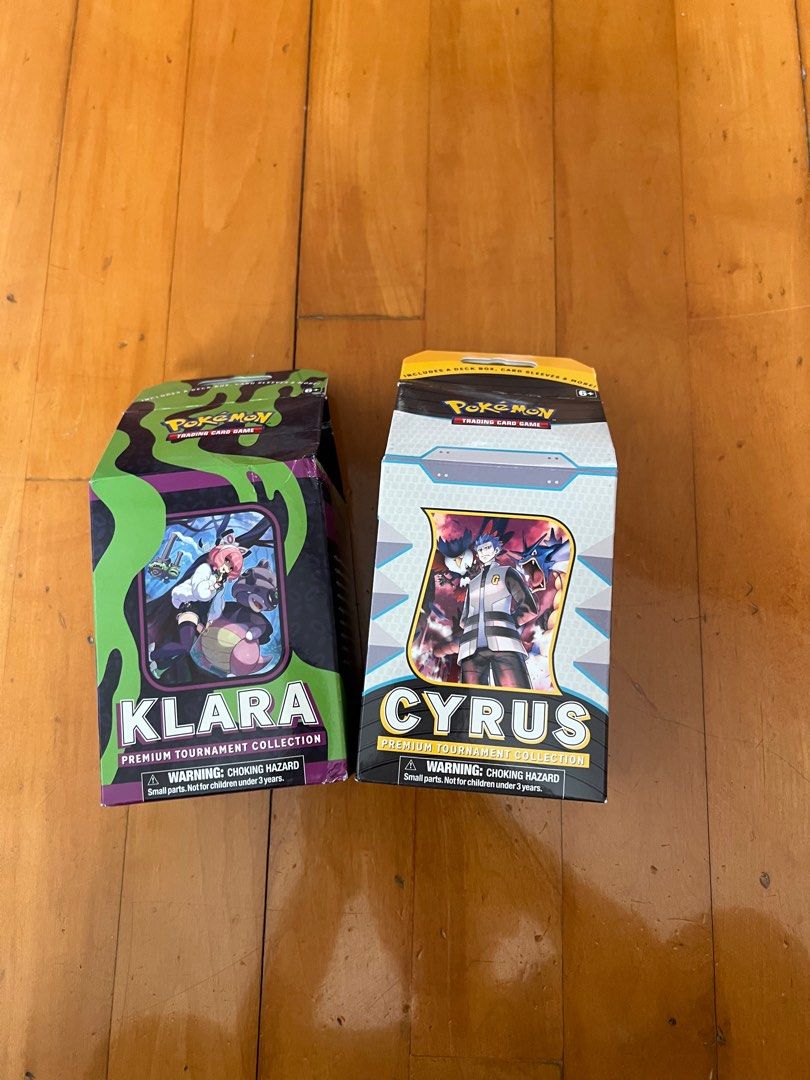 現貨 美版 原箱 ptcg 寵物小精靈 Pokemon: Cyrus & Klara - Premium Tournament ...