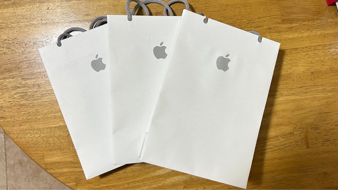 A5 Apple Paper Bag, Hobbies & Toys, Stationery & Craft, Craft Supplies ...