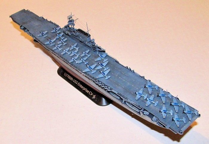 Academy 1/700 USS Enterprise Aircraft Carrier War ship model kit ...
