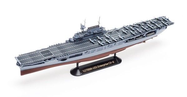 Academy 1/700 USS Enterprise Aircraft Carrier War ship model kit ...