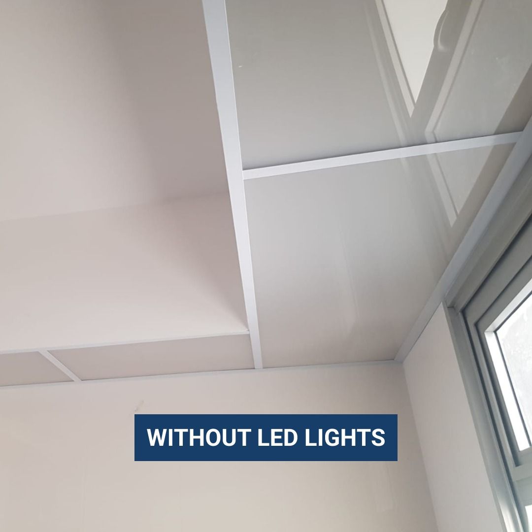 Acrylic Panel for HDB Bathrooms (with LED lights option), Furniture ...