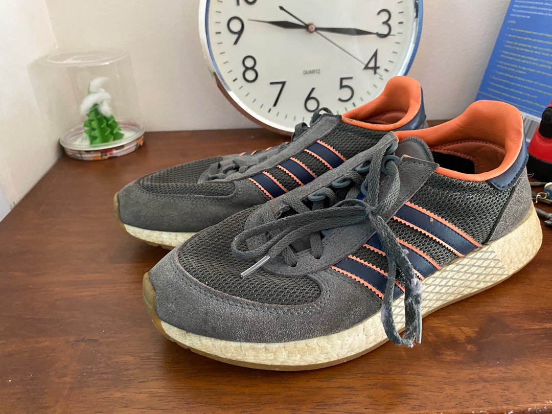 Adidas Marathon shoes boost sole, Men's Fashion, Footwear, Sneakers on ...