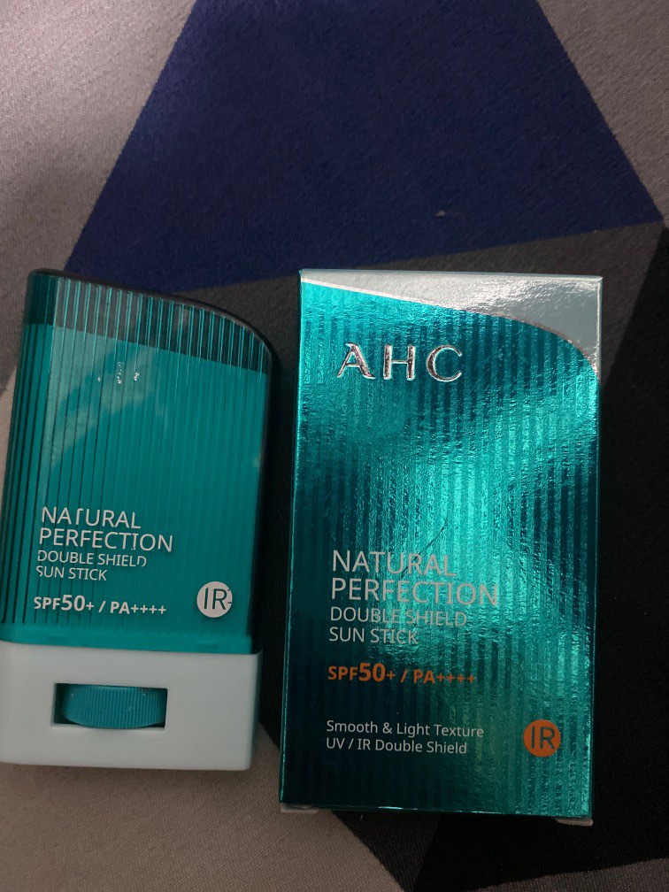 AHC Double shield sun stick, Beauty & Personal Care, Face, Face Care on ...