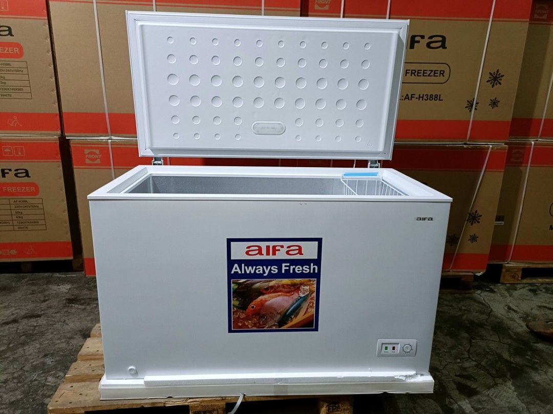 AIFA Chest Freezer AF-H388L, TV & Home Appliances, Kitchen Appliances ...
