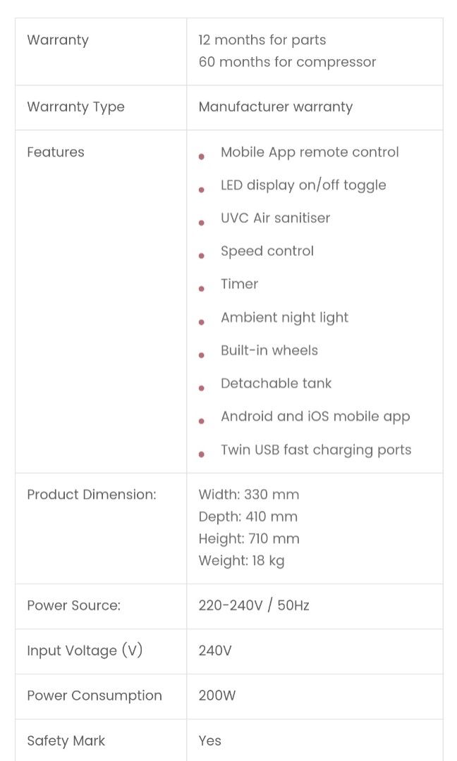 AIRLEO Mobile Air Cooling System, TV & Home Appliances, Air ...