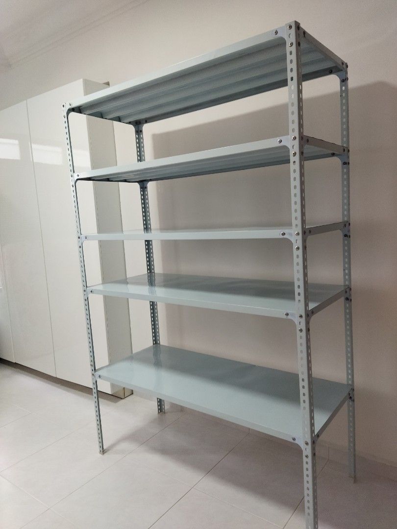 Aluminium steel metal Rack shelf shelves storage store room, Furniture ...