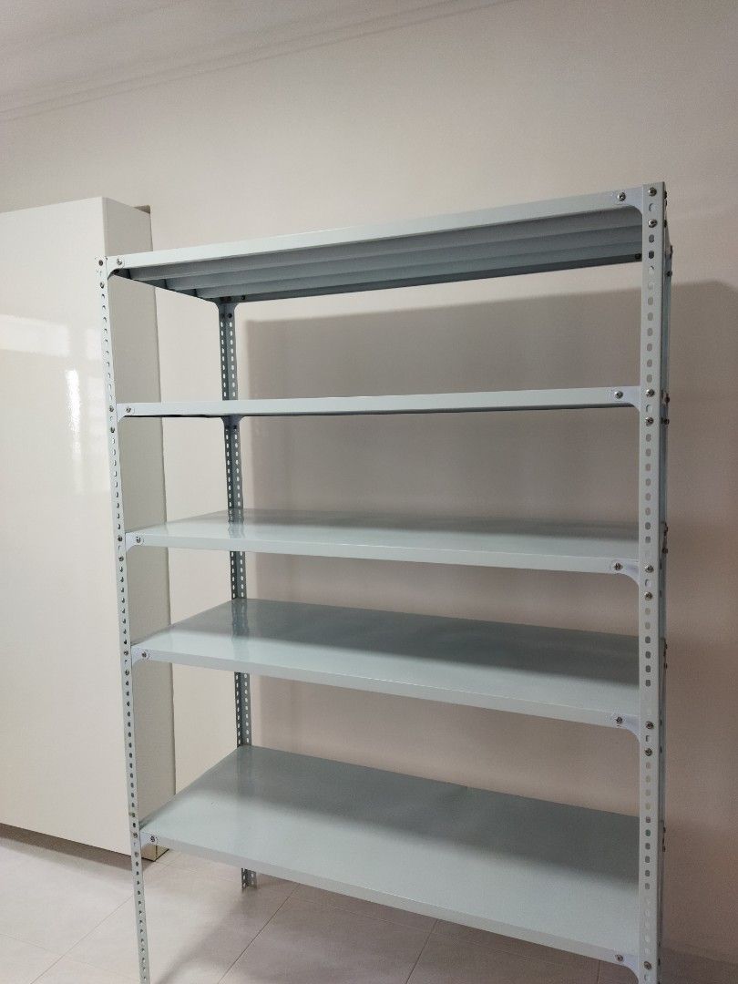 Aluminium steel metal Rack shelf shelves storage store room, Furniture ...