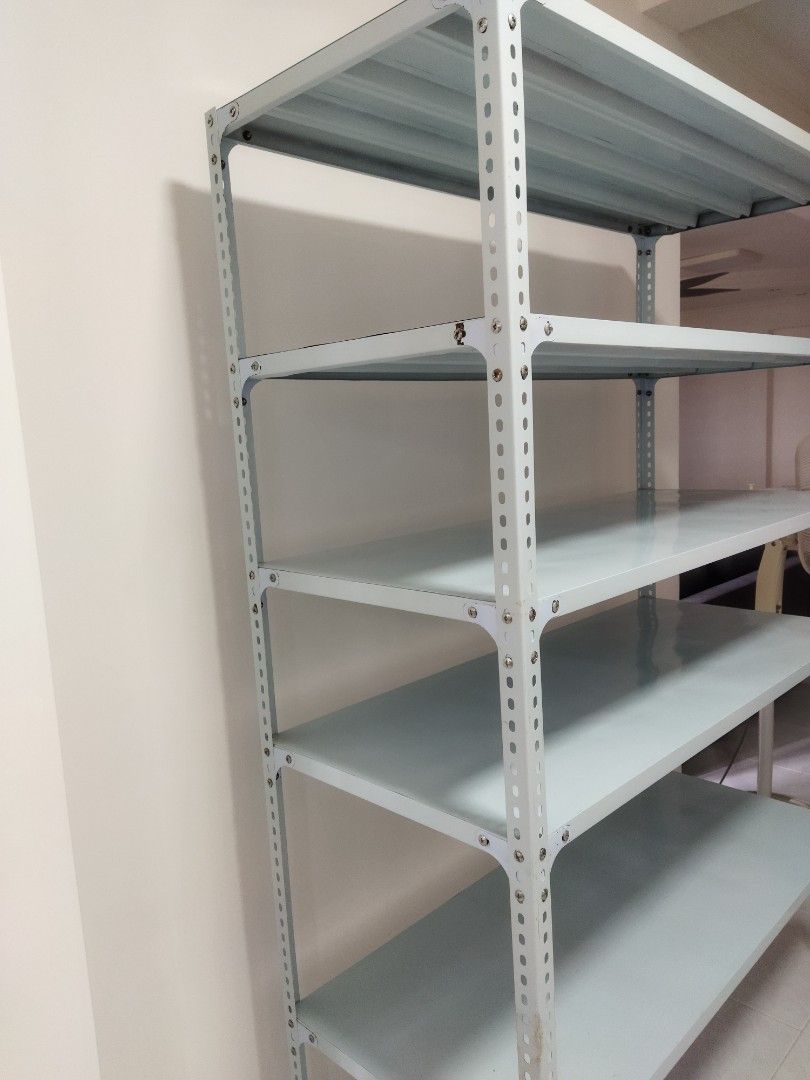 Aluminium steel metal Rack shelf shelves storage store room, Furniture ...