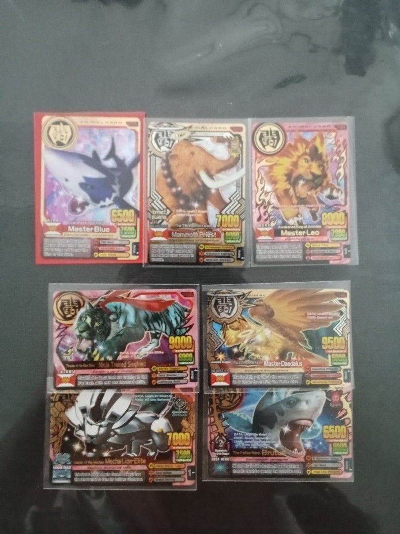 Animal kaiser cards $6-$10, Hobbies & Toys, Toys & Games on Carousell
