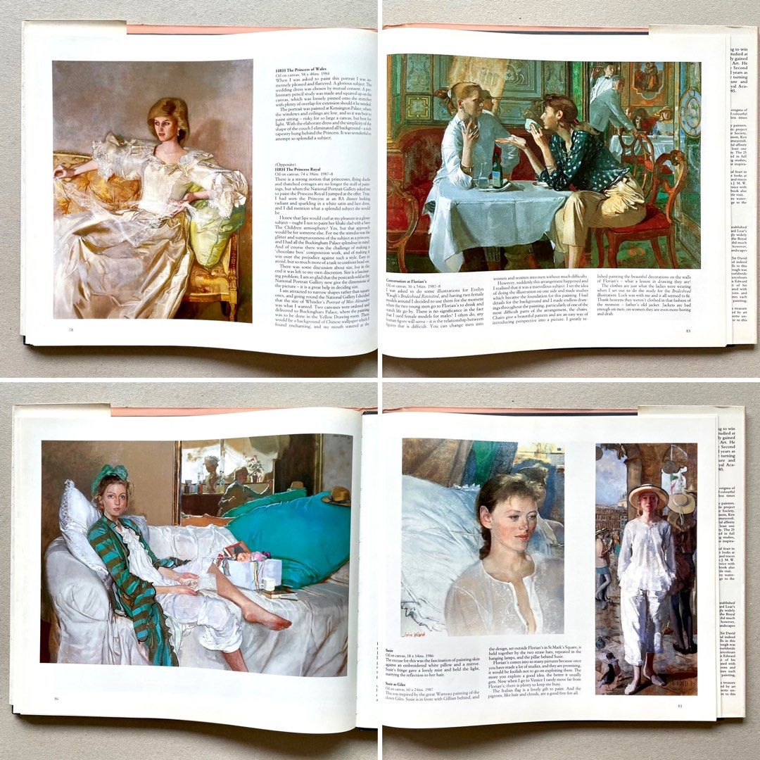 Art book: The Paintings of John Ward, Hobbies & Toys, Books & Magazines ...
