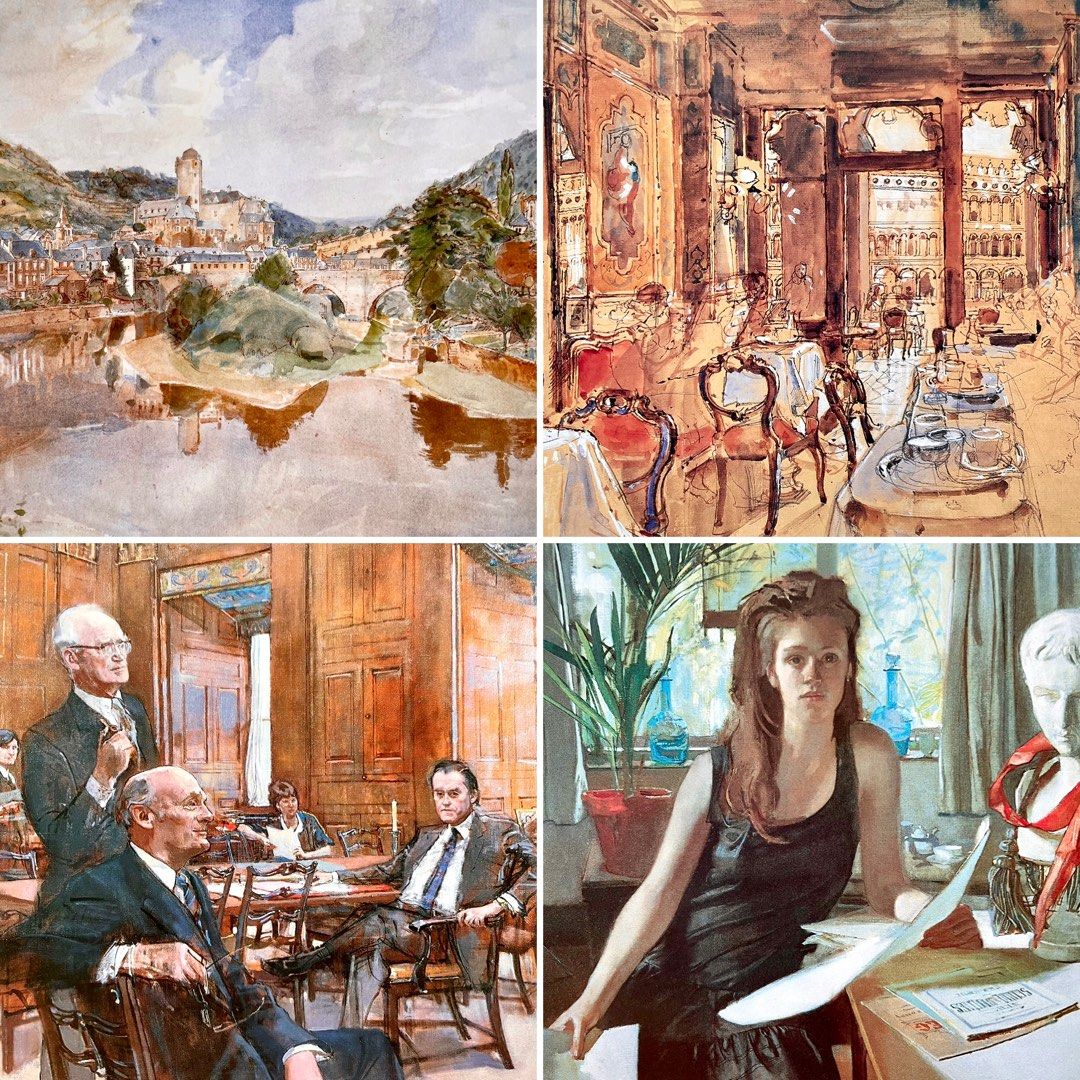 Art book: The Paintings of John Ward, Hobbies & Toys, Books & Magazines ...