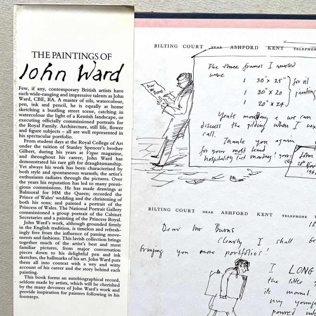 Art book: The Paintings of John Ward, Hobbies & Toys, Books & Magazines ...