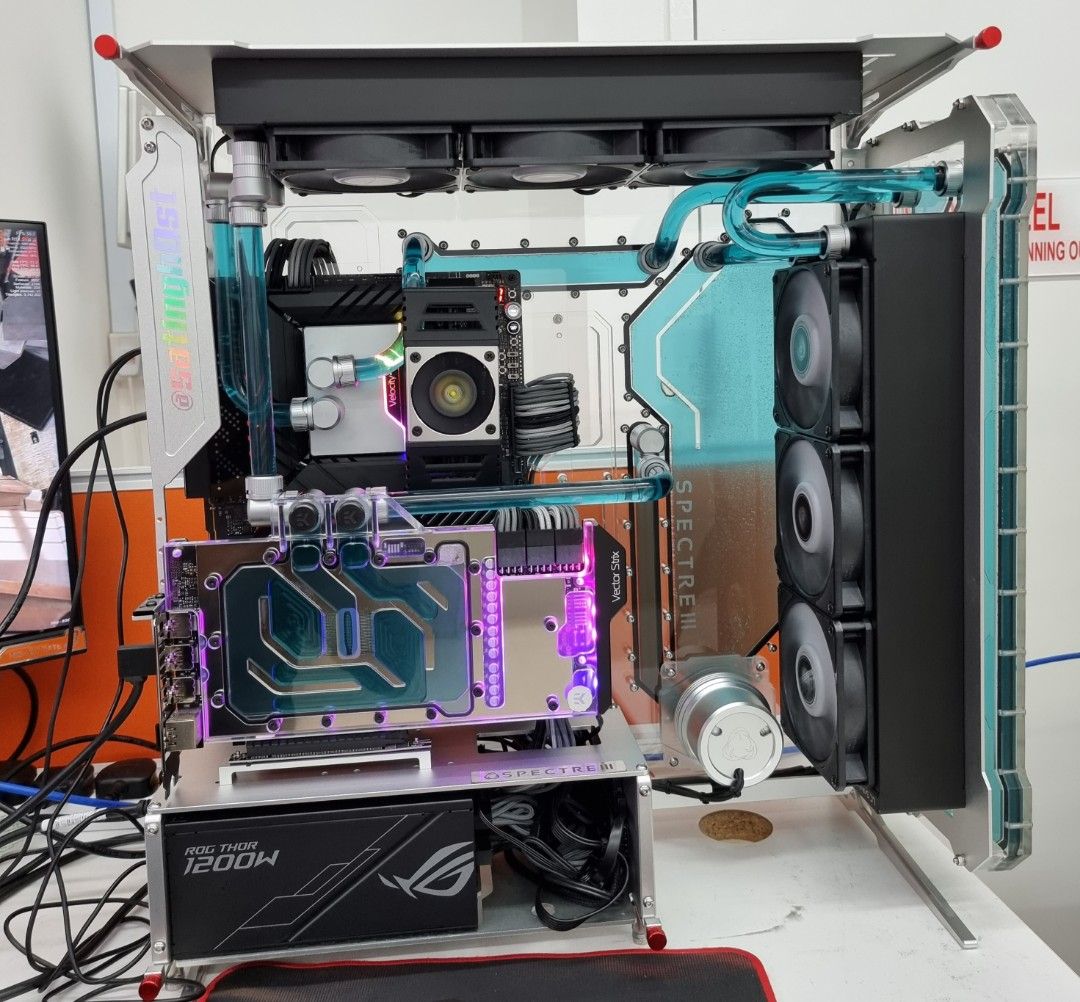 Asus Strix 3080 Ti + EKWB Vector Block, Computers & Tech, Parts ...