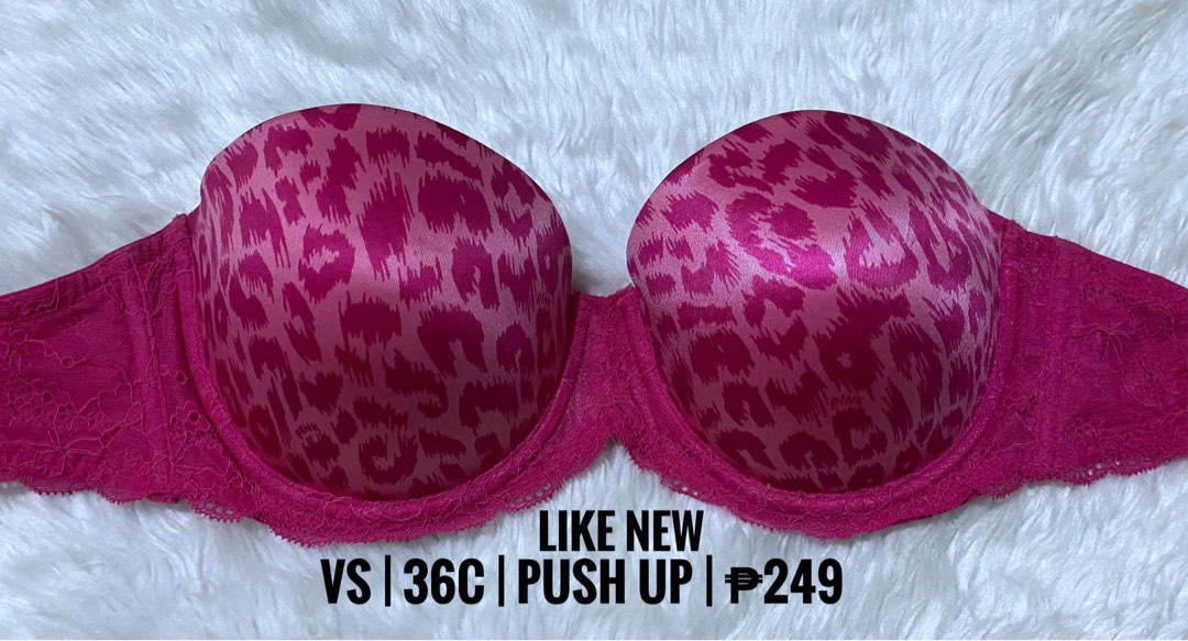 Auth VS 36C Push up, Women's Fashion, Undergarments & Loungewear on ...
