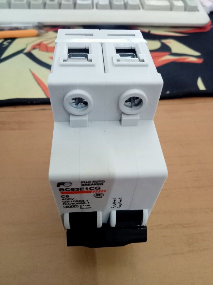 BC63E1CG C5 400V FUJI ELECTRIC AUTO BREAKER MCB CIRCUIT BREAKER ...